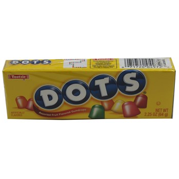 Dots Assorted Box 2.25oz/ 24 count – Gorman Distributors