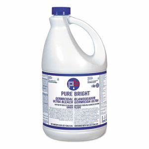 Pure Bright 6% Disinfectant Germicidal Bleach gallon/ 6 count case ...