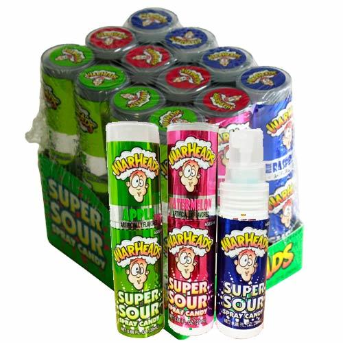 Warhead Super Sour Spray .68oz/ 12 count – Gorman Distributors