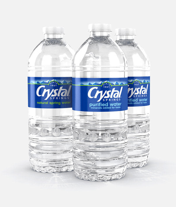 Crystal Springs Purified Water 16.9oz/ 24 count – Gorman Distributors